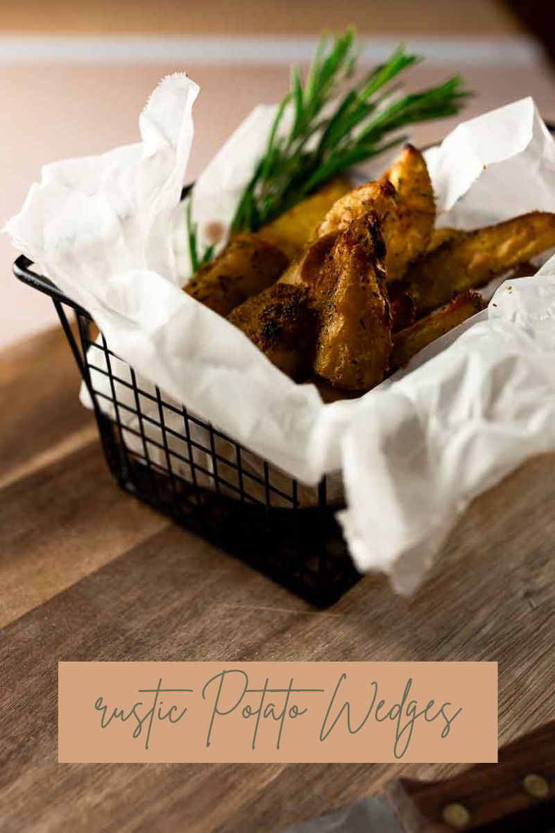 Rustic Baked Potato Wedges